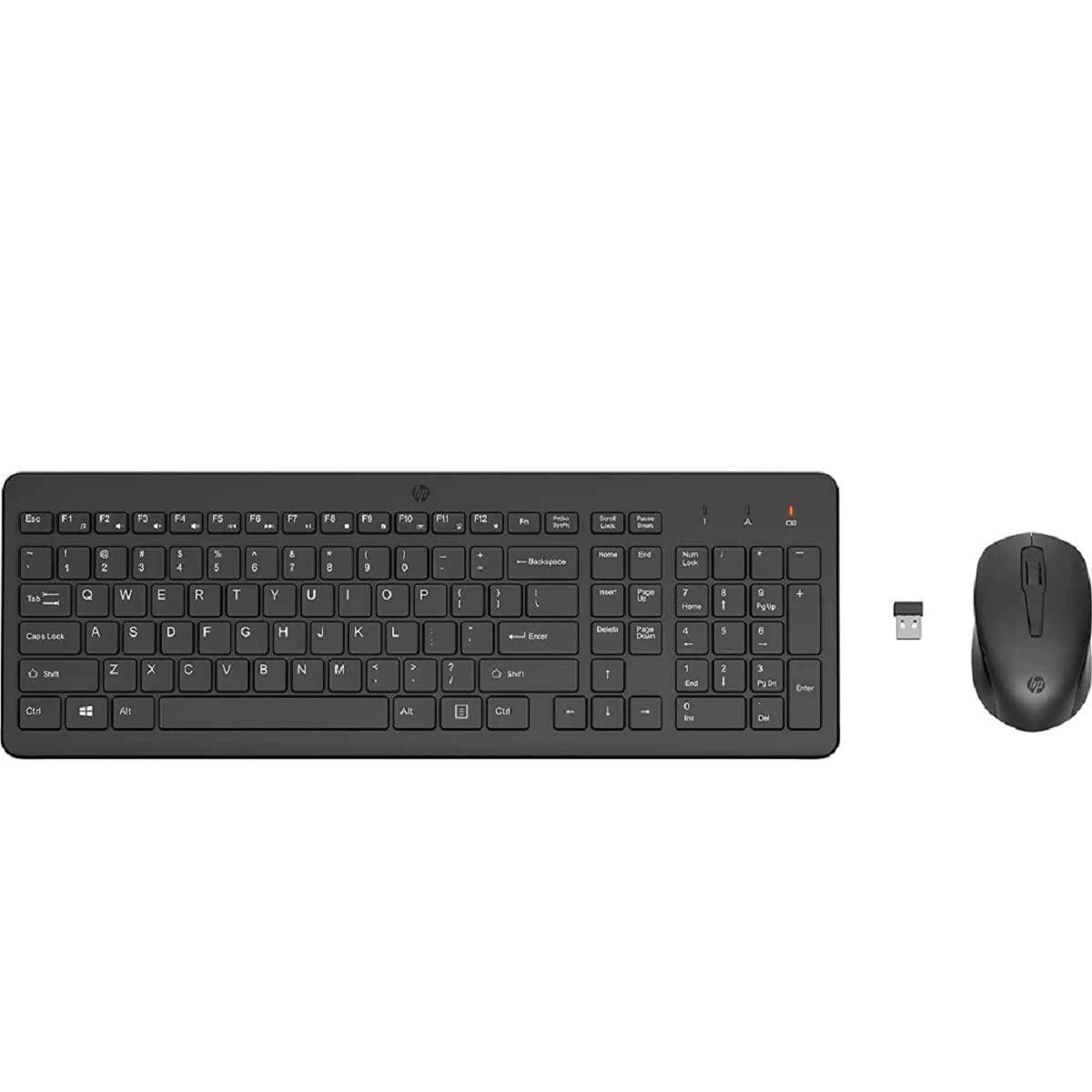 HP 330 Wireless Keyboard & Mouse Combo – 2.4GHz, 1600 DPI HP 330 Wireless Keyboard & Mouse Combo – 2.4GHz, 1600 DPI